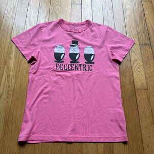 Mini Boden | Shirts & Tops | Mini Boden Girls Size 9y Pink Eggcentric ...